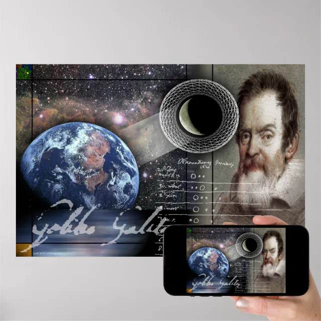 Galileo by Gregory Gallo Poster | Zazzle