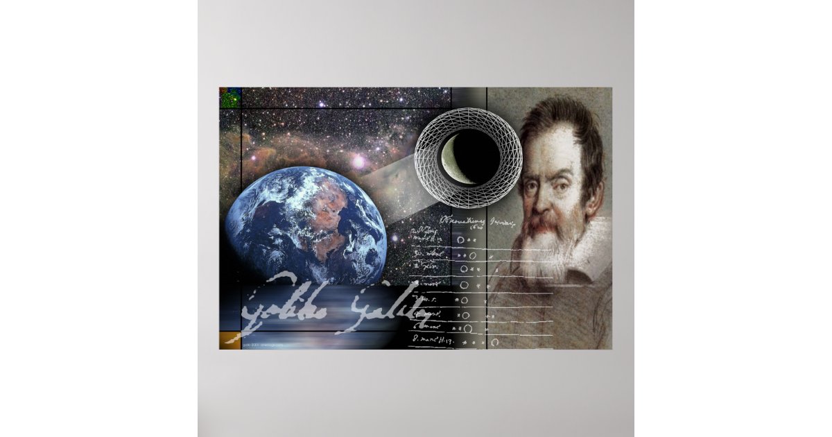 Galileo by Gregory Gallo Poster | Zazzle
