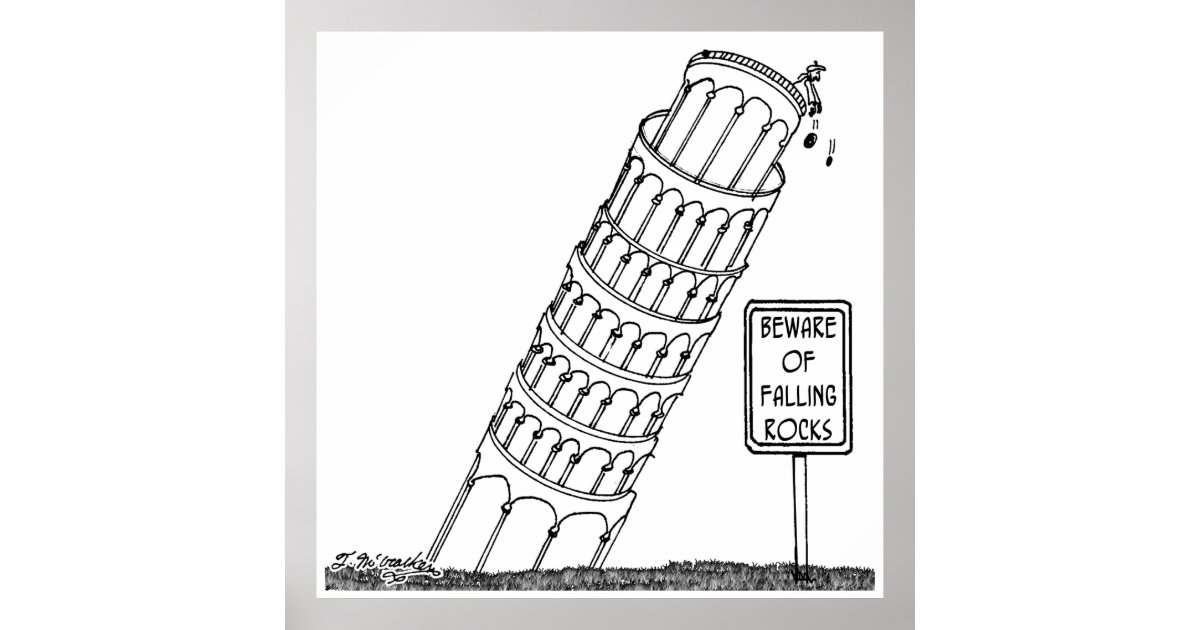 Galileo Cartoon 0958 Poster | Zazzle