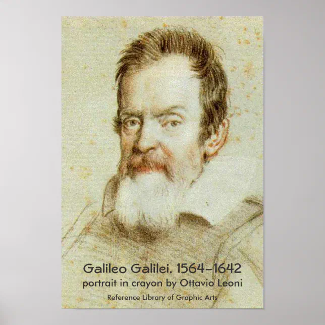 Galileo Galilei Poster | Zazzle