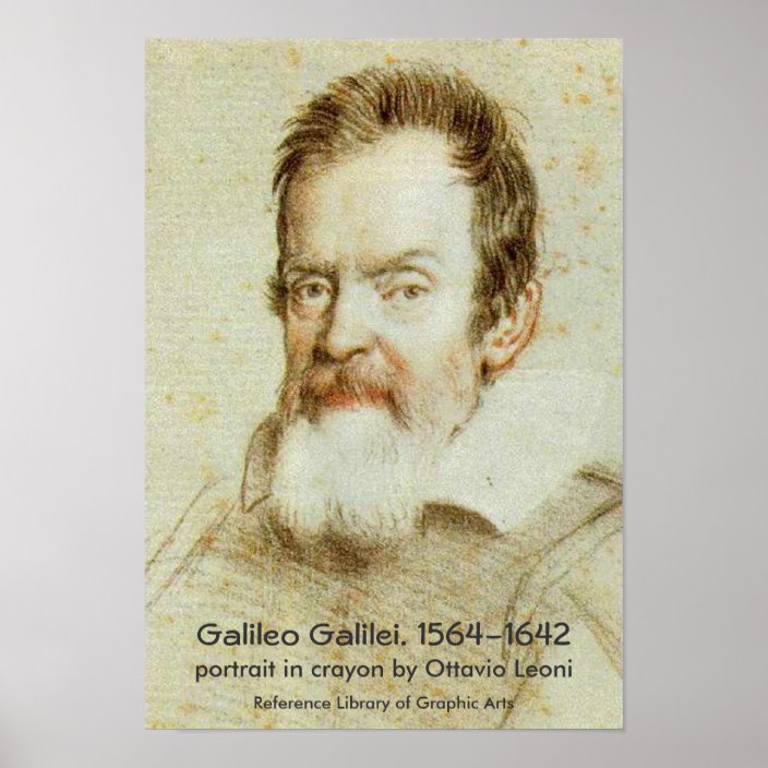 Galileo Galilei Poster | Zazzle.com