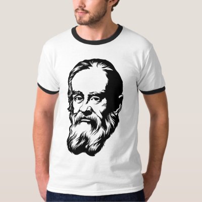 Shop Galileo Galilei T-Shirts | Science Geek Tees