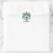 GALLAGHER FAMILY CREST - GALLAGHER COAT OF ARMS CLASSIC ROUND STICKER ...