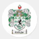 GALLAGHER FAMILY CREST - GALLAGHER COAT OF ARMS CLASSIC ROUND STICKER ...
