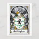 Gallagher Family Crest Postcard | Zazzle