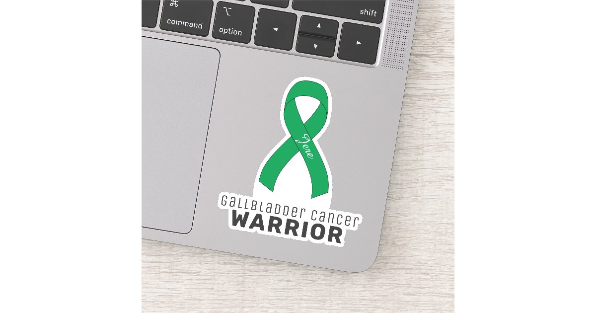 Gallbladder Cancer Vinyl Sticker | Zazzle