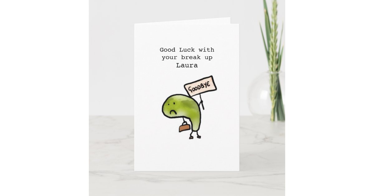 Gallbladder Removal Good Luck Card | Zazzle