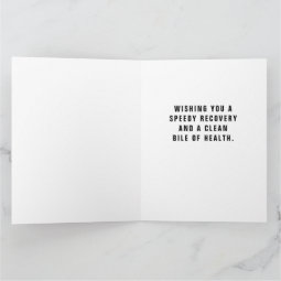 gallbladder surgery get well card | Zazzle