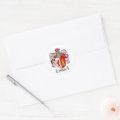 GALLEGOS FAMILY CREST - GALLEGOS COAT OF ARMS CLASSIC ROUND STICKER ...
