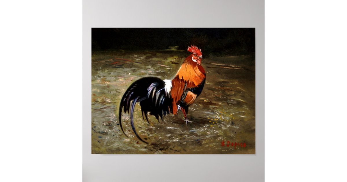 Gallo/Galo/Rooster Poster | Zazzle