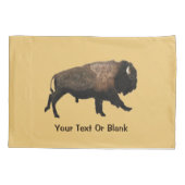 Galloping Bison Pillow Case | Zazzle