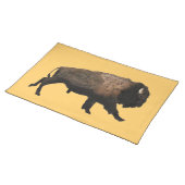 Galloping Bison Placemat | Zazzle