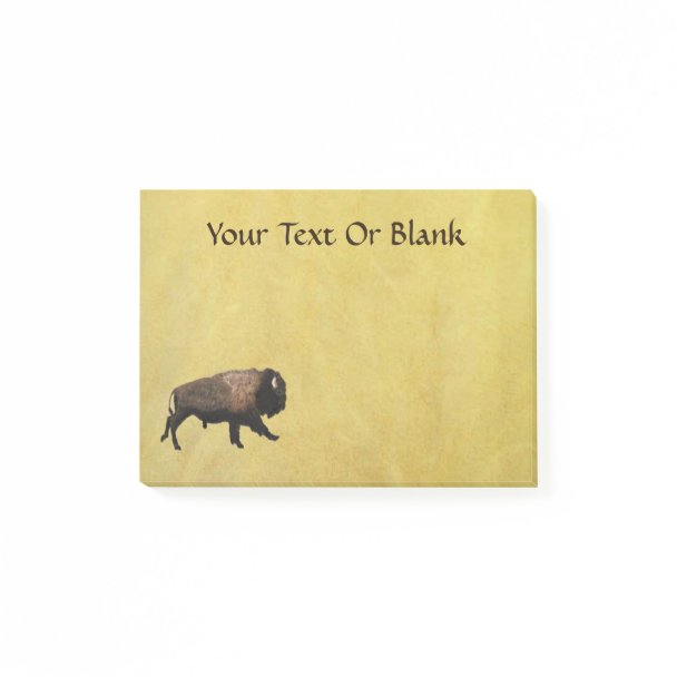 Galloping Bison Fabric | Zazzle