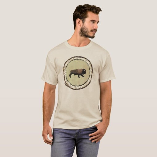 Galloping Bison T-Shirt | Zazzle