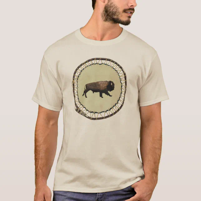 Galloping Bison T-Shirt | Zazzle