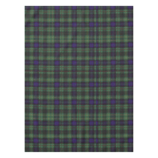 Galloway clan Plaid Scottish kilt tartan Tablecloth | Zazzle.com