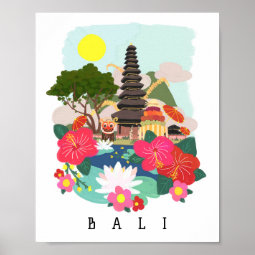 Galungan Celebration in Bali Poster | Zazzle