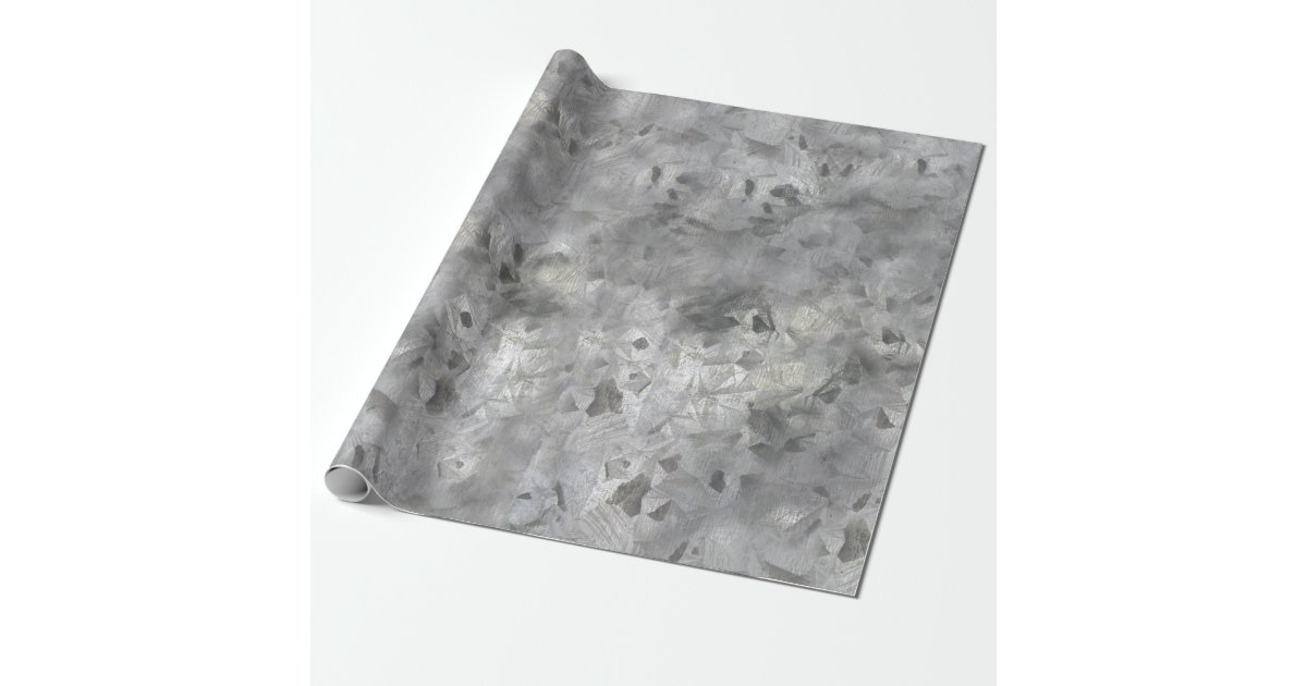 Galvanized Steel Wrapping Paper | Zazzle