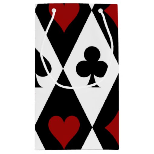Gambling Blackjack Card Player Casino Las Vegas Small Gift Bag | Zazzle