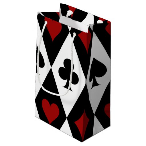 Gambling Blackjack Card Player Casino Las Vegas Small Gift Bag | Zazzle