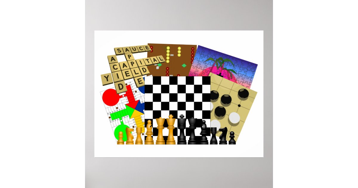 Game and Puzzle Week Poster | Zazzle