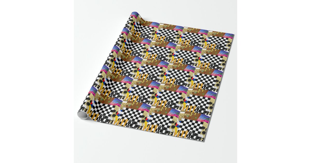 Game and Puzzle Week Wrapping Paper | Zazzle