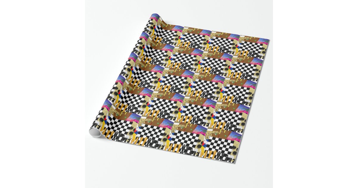 Game and Puzzle Week Wrapping Paper | Zazzle