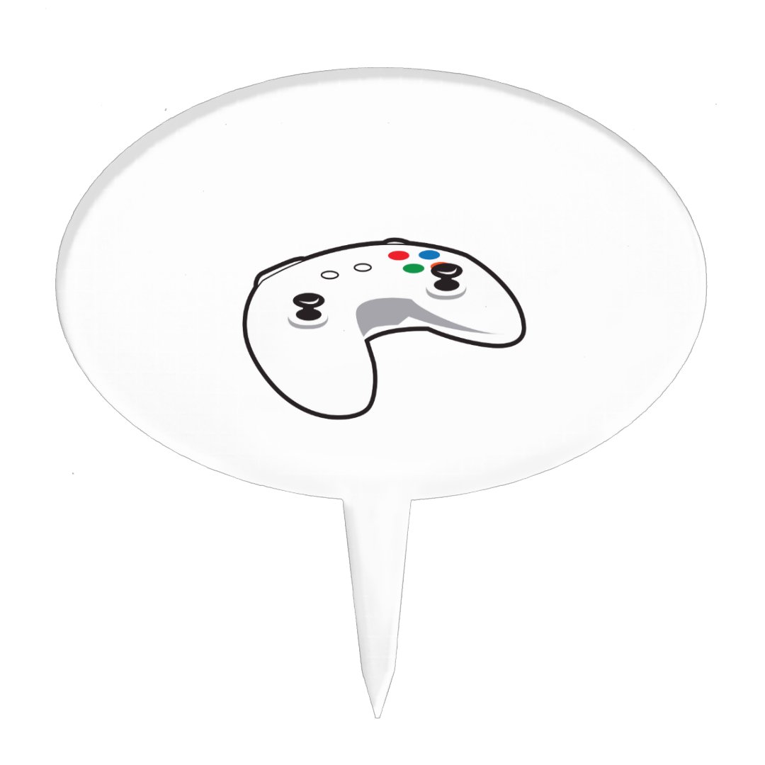GAME CONTROLLER CAKE TOPPER | Zazzle