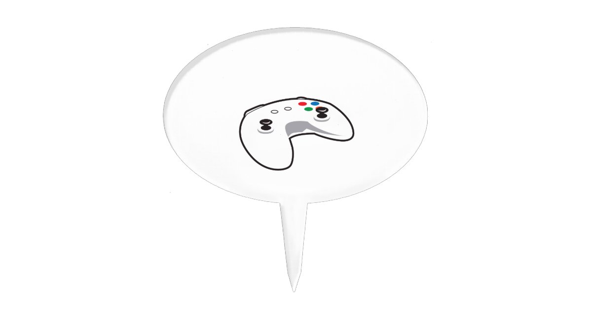 GAME CONTROLLER CAKE TOPPER | Zazzle