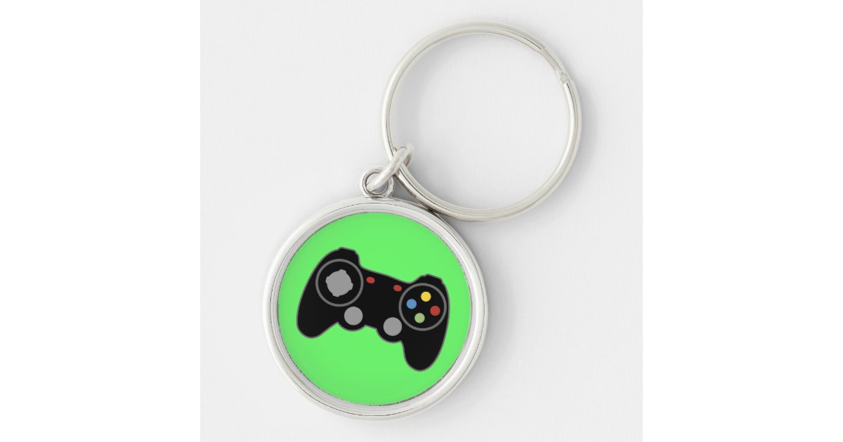 Game Controller Keychain | Zazzle
