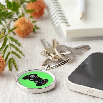 Game Controller Keychain | Zazzle