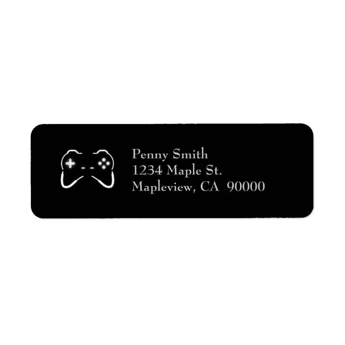 Game Controller Label | Zazzle.com
