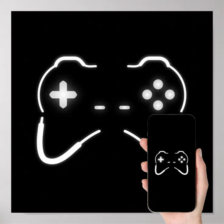 Game Controller Poster | Zazzle