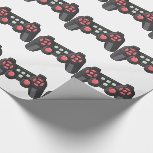 Game Controller Wrapping Paper | Zazzle