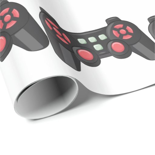 Game Controller Wrapping Paper | Zazzle