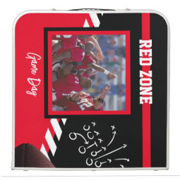 Game Day Football Red Zone Tailgating Table | Zazzle