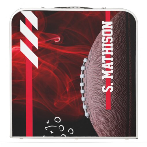 Game Day Football Red Zone Tailgating Table | Zazzle