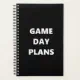 Game Day Planner Sports Theme Game Day Plans | Zazzle