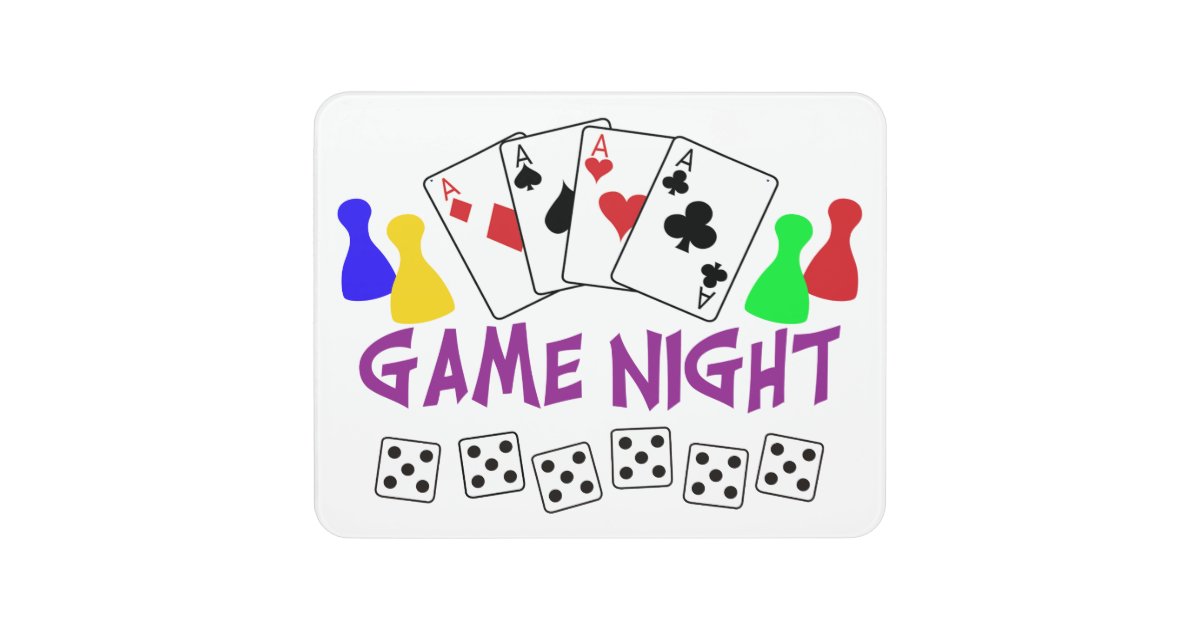 Game Night Door Sign | Zazzle