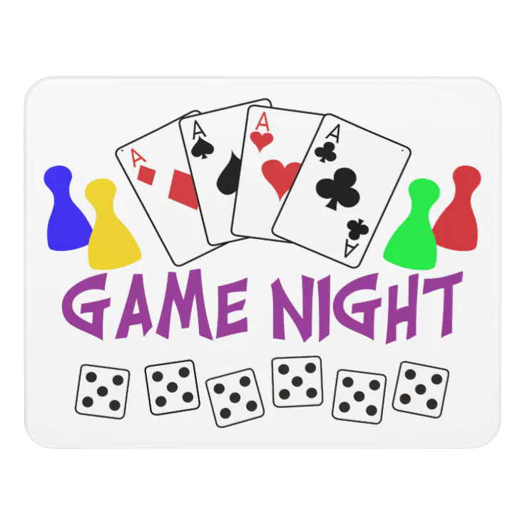 Game Night Door Sign | Zazzle