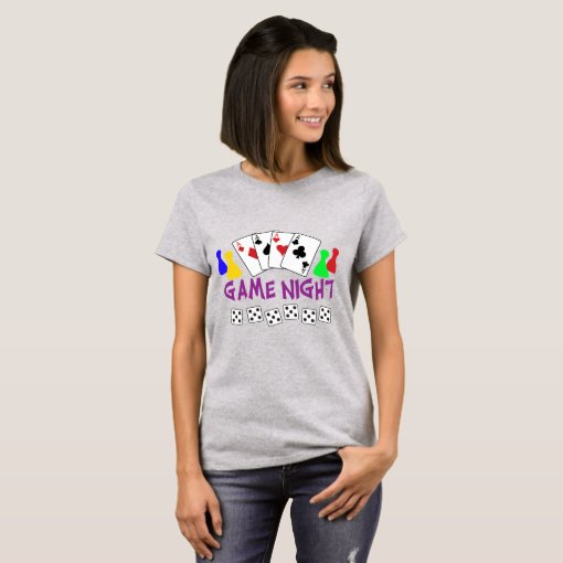 Game Night T-Shirt | Zazzle