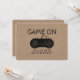 Game On - Funny Gamer Groomsman or Best Man Invitation | Zazzle