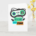 Game on School Year - First Day Back to School Card | Zazzle