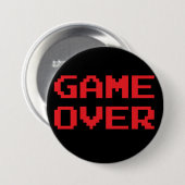 Game Over Button | Zazzle