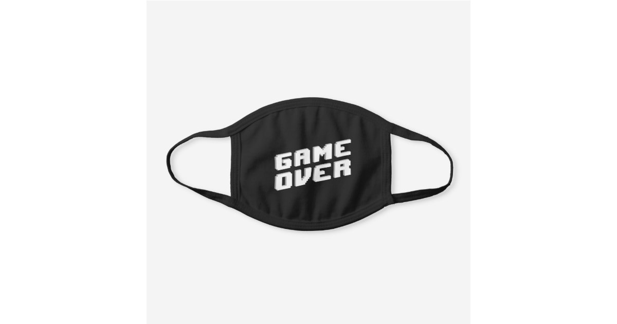 Game Over Cool Mask | Zazzle