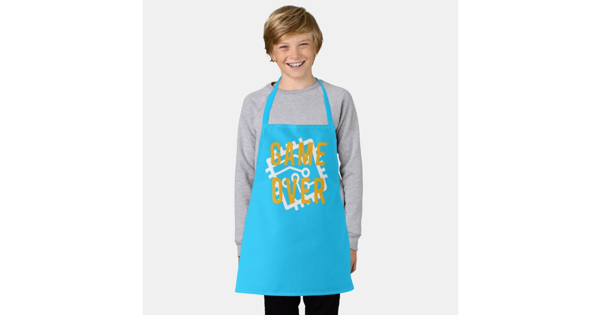 Game Over Digital Circuit Apron | Zazzle
