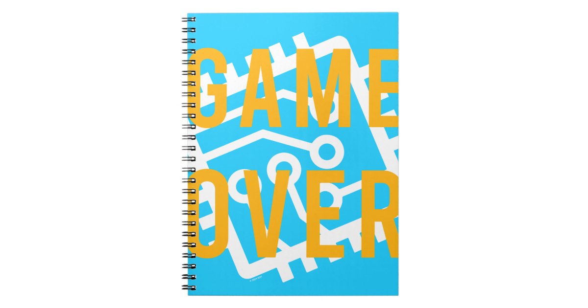 Game Over Digital Circuit Notebook | Zazzle