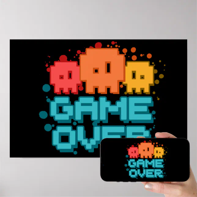 Game Over Poster | Zazzle