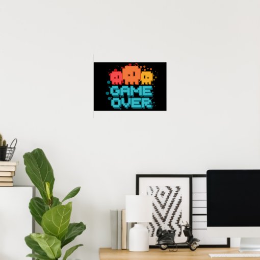 Game Over Poster | Zazzle