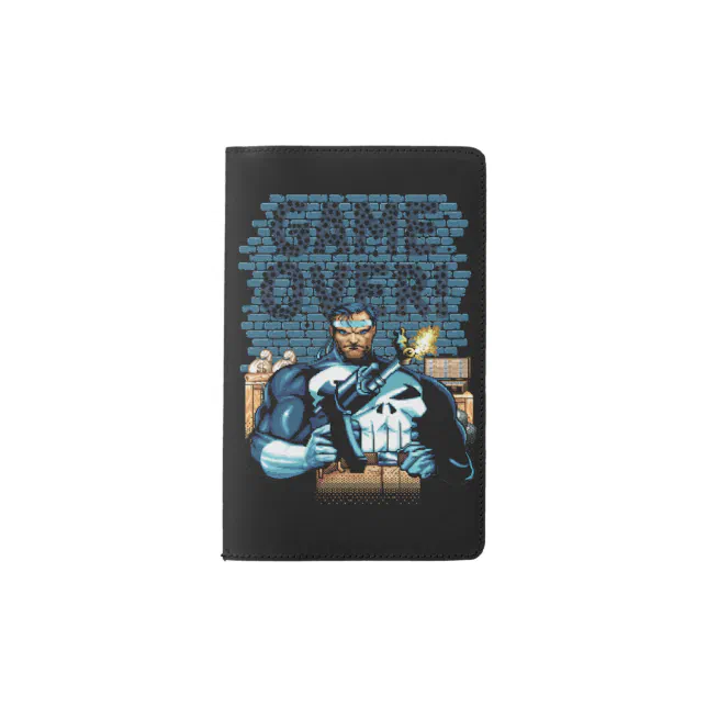 "Game Over" Punisher Video Game Sprite Screen Pocket Moleskine Notebook ...